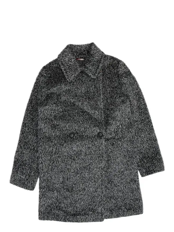 Max Mara Giralda Long-sleeved Coat - Black