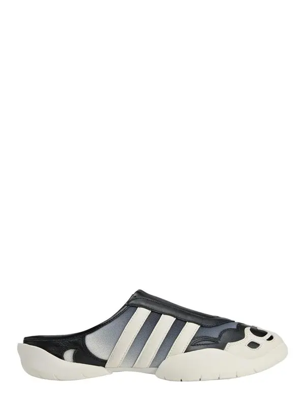 Y3 Moulded Slides - Black/off-white/black