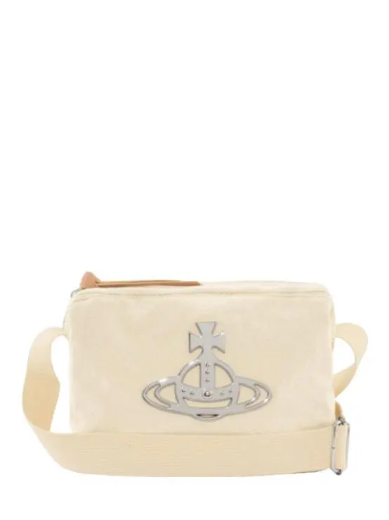 VIVIENNE WESTWOOD Jude Crossbody Bag - Natural