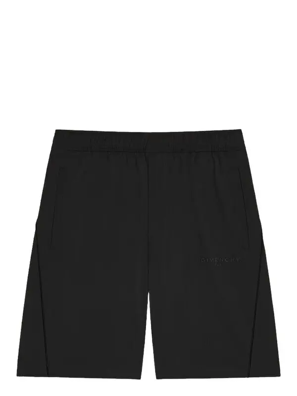 Givenchy Logo Drawstring Shorts - Black