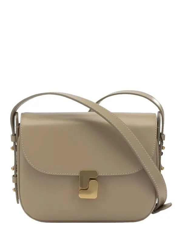 Soeur Bellissima Small Flap Shoulder Bag - Beige