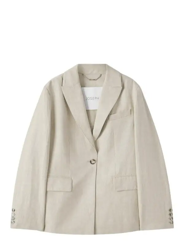 JOSEPH Single-breasted Blazer - Powder