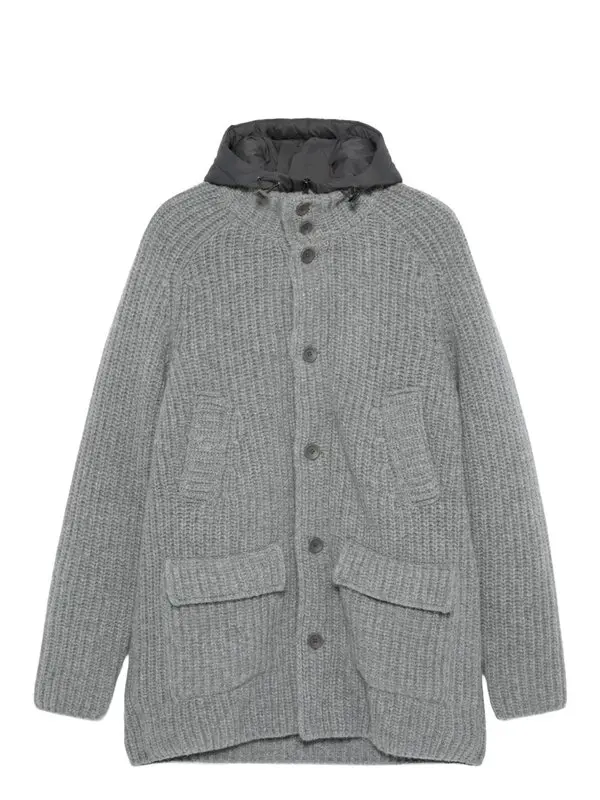 Herno Double-layer Insulated Coat - Medium Grey