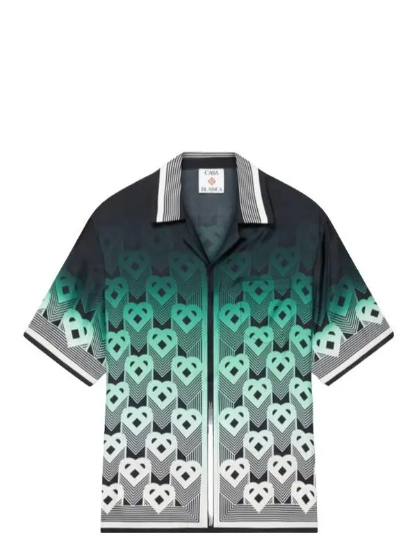 Casablanca Short-sleeved Shirt - Vert