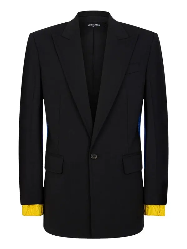 Dsquared2 Single-vent Tailored Blazer - Black
