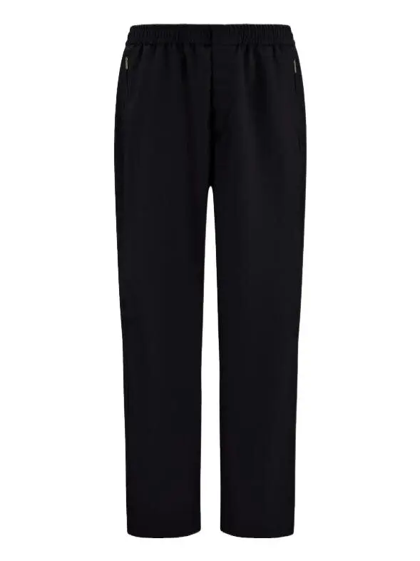 Herno Wool Touch Trousers - Black