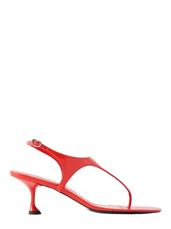 Proenza Schouler Leather High-heeled Sandals - Coral