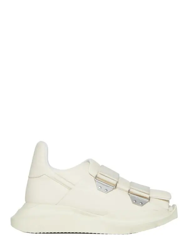 Rick Owens Temple Geth Velcro Sandals - Milk Color/milk Color