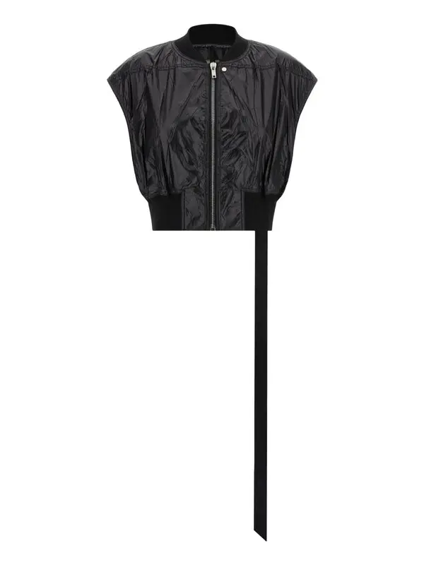 Rick Owens Tatlin Bomber Vest - Black