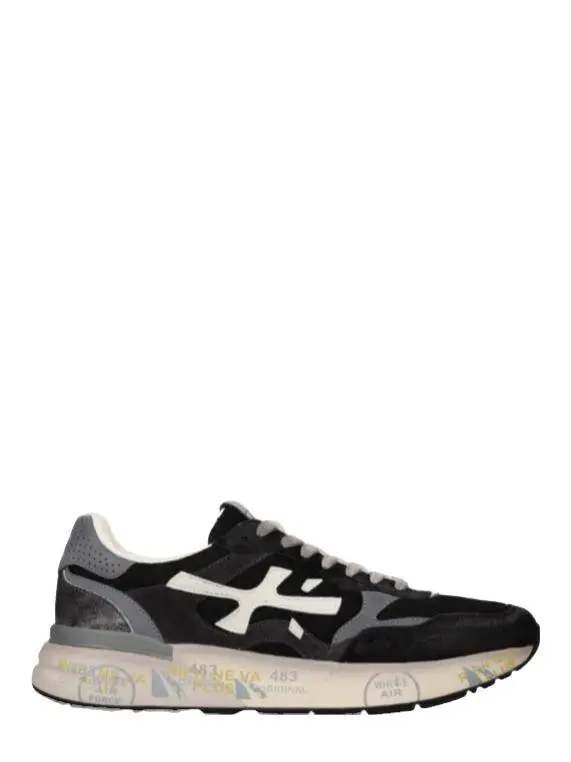 Premiata Mick 8119 Lace-up Sneakers - Black