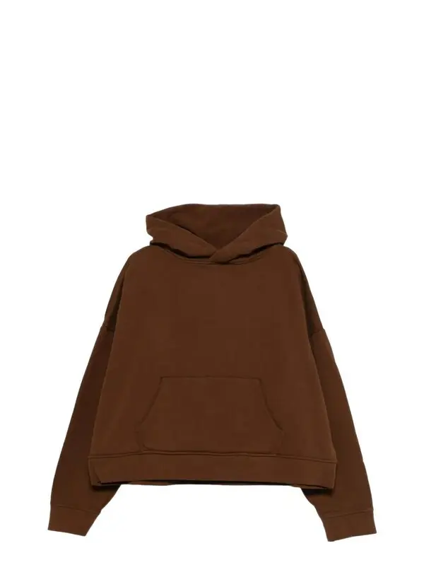 ENTIRE STUDIOS Heavy Hood Oversized Hoodie - Brown