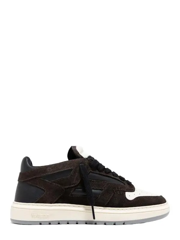 REPRESENT Raptor Panelled Lace-up Sneakers - Black