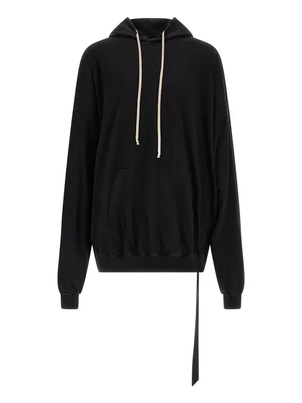 Rick Owens Drawstring Hoodie - Black