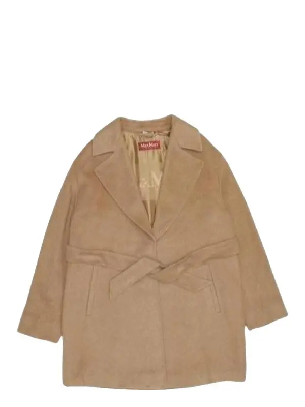 Max Mara Lapel Coat - Brown