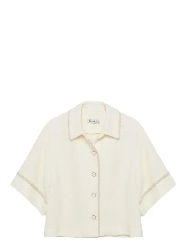 Simkhai Khloe Shirt - White
