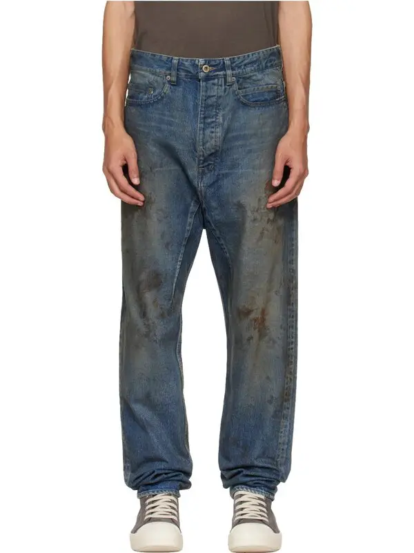 Rick Owens Belt Loop Jeans - Multicolor