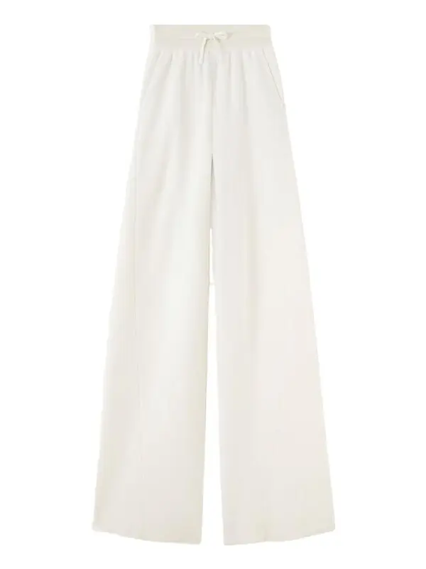 Loro Piana Siena High-waisted Wide-leg Trousers - Thrush