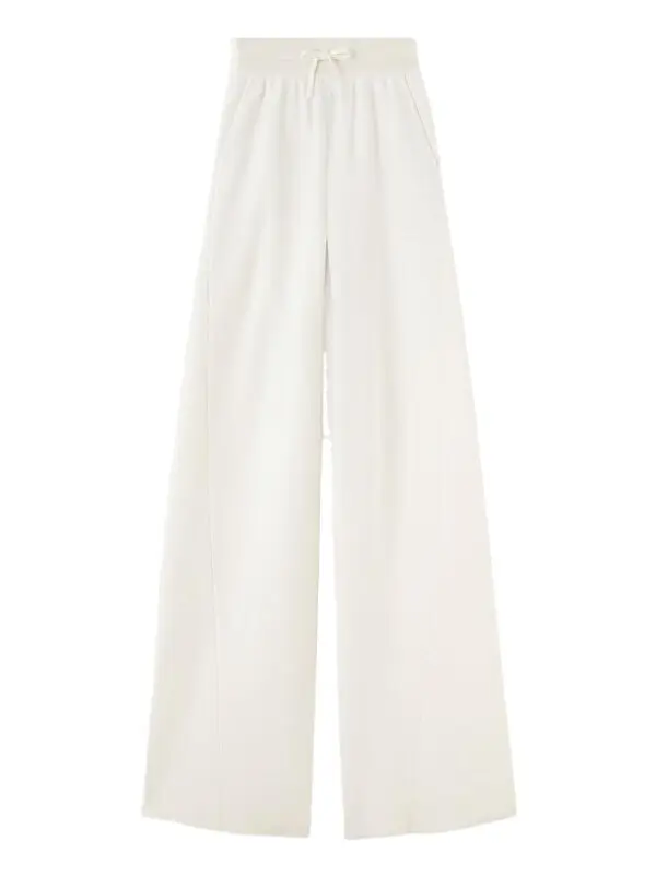 Loro Piana Siena High-waisted Wide-leg Trousers - Thrush
