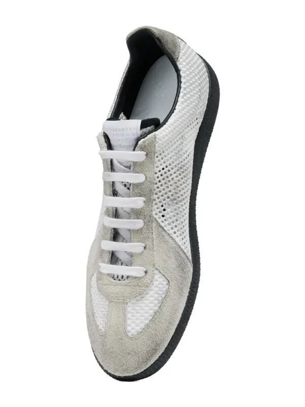 MAISON MARGIELA Replica Mesh Low-top Sneakers - White/grey