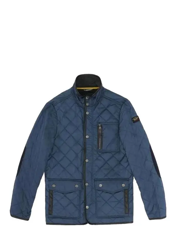 PAUL  SHARK Paul & Shark High-necked Quilted Jacket - Blue