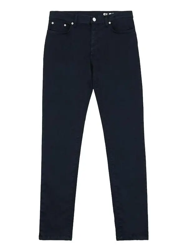 Versace Logo Straight Leg Jeans - Black