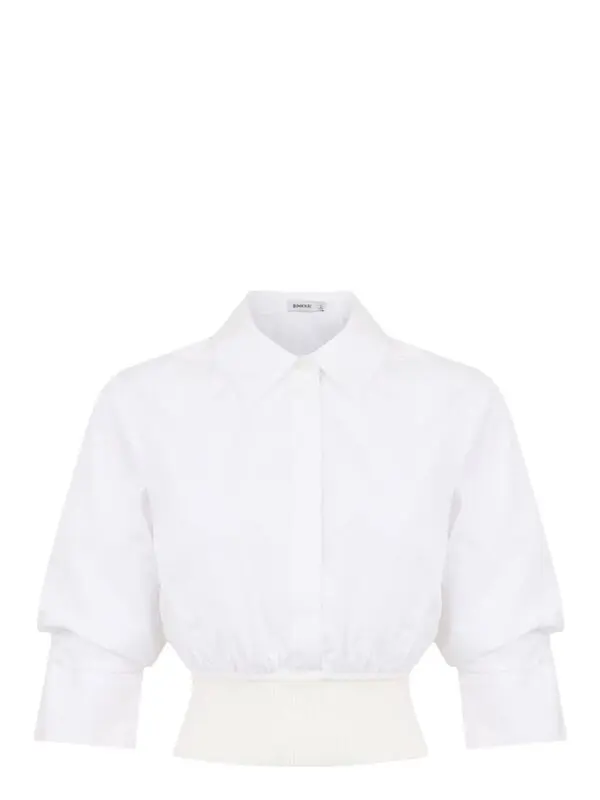 Simkhai Short Sleeve Shirt - White