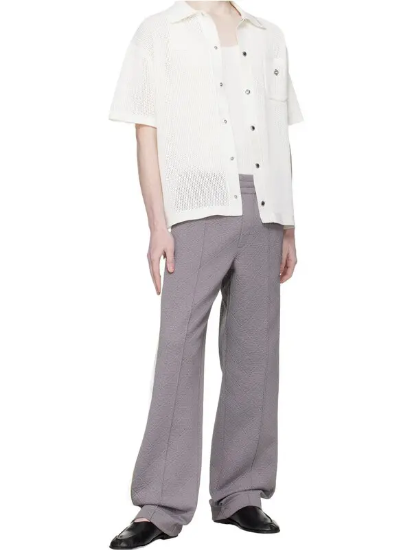 Casablanca Tennis Jacquard Track Pants - Grey