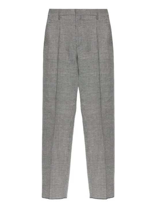 Dsquared2 Houndstooth Tailored Pants - Gray