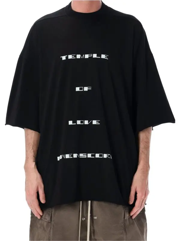 Rick Owens Tommy Oversized T-shirt - Black