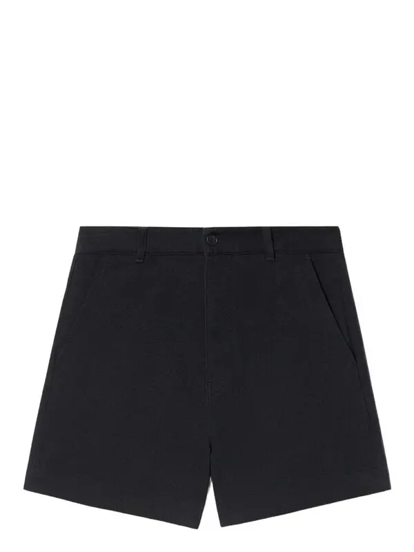 Filippa K Baggy Cotton Shorts - Water-washed Black