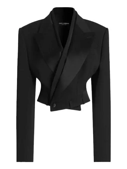 Dolce & Gabbana Sicilia Double-breasted Blazer - Black