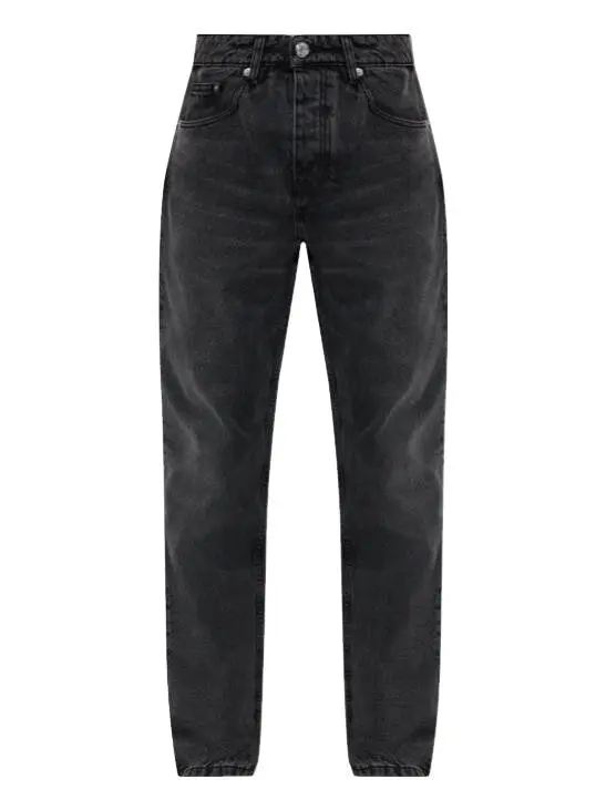 Ami Straight-leg Jeans - Black