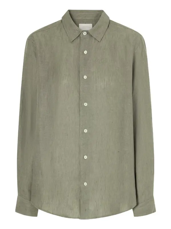 Aimé Leon Dore Linen Shirt - Gray