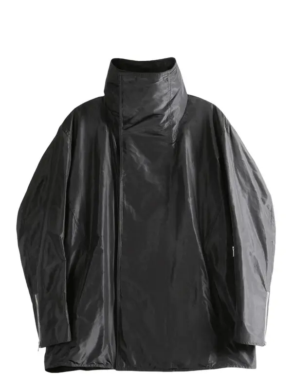 Rick Owens Dracucaban Belted Coat - Black