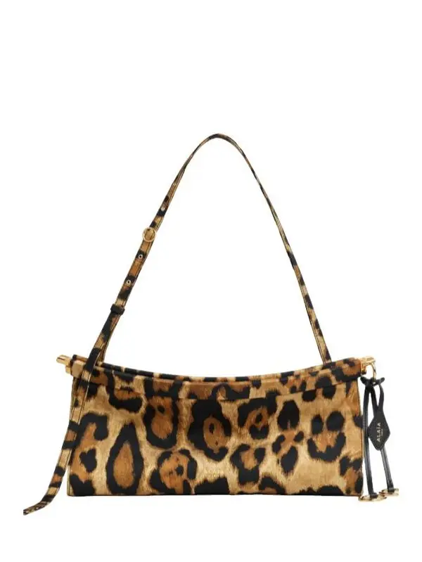Alaïa Le Click East West Shoulder Bag - Brown