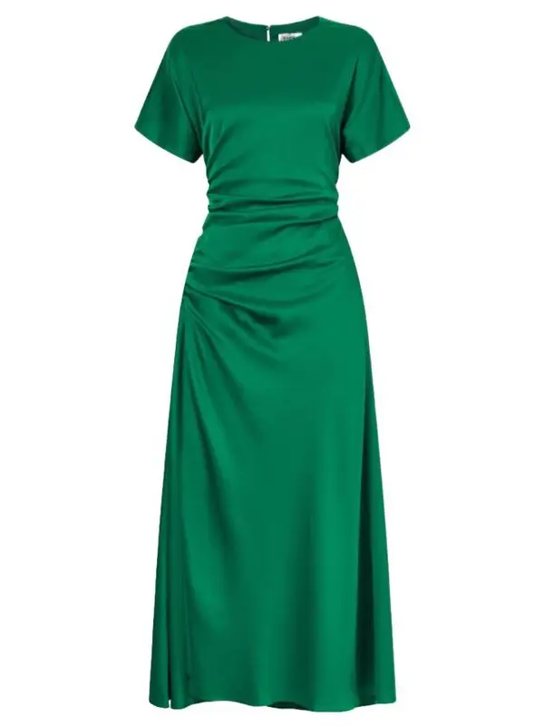Simkhai Split Draped Dress - Green