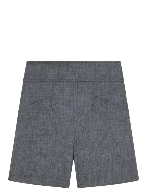 GANNI Tailored Bermuda Shorts - Phantom