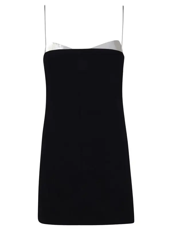 ENTIRE STUDIOS Sleeveless Mini Dress - Black