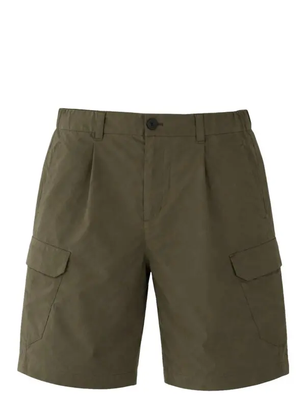 Herno Cargo Shorts With Flap Pockets - Brown