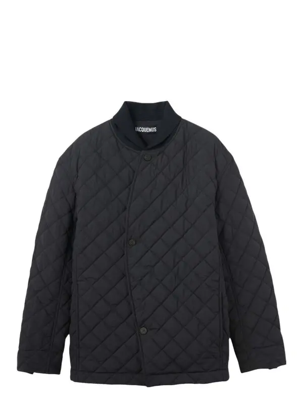 Jacquemus Bastide Quilted Jacket - Black