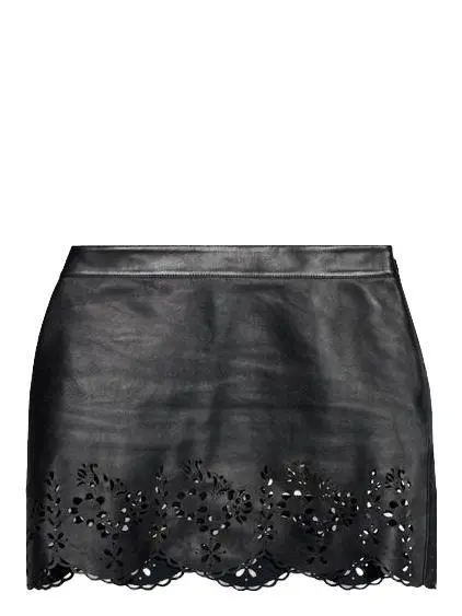 Isabel Marant Étoile Natea Leather Skirt - Black