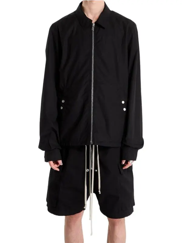 Rick Owens Zip-up Long Sleeved Jacket - Black