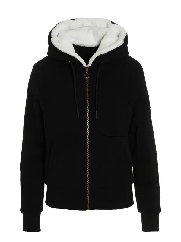 Moose Knuckles Illon Bunny' Hoodie - Black