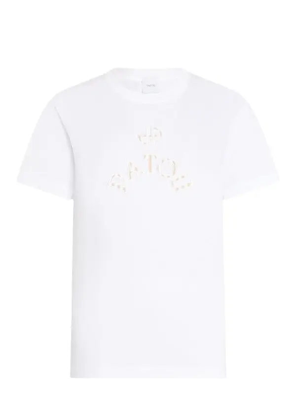 PATOU Poplin T-shirt - White