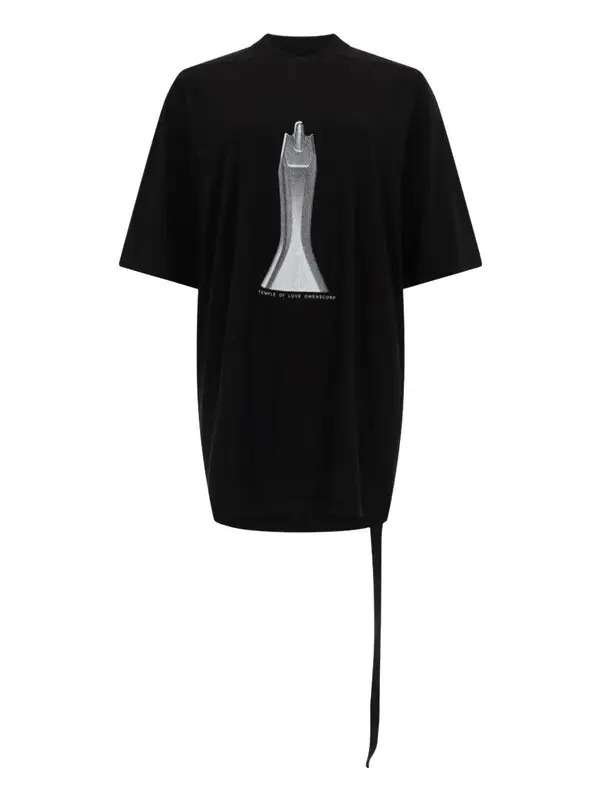Rick Owens Short Sleeve T-shirt - Black