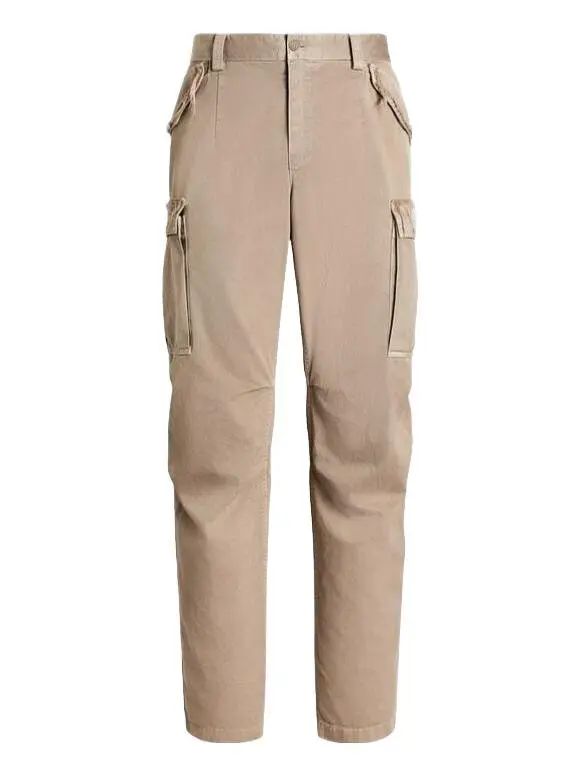 Dolce & Gabbana Straight-leg Cargo Pants - Beige