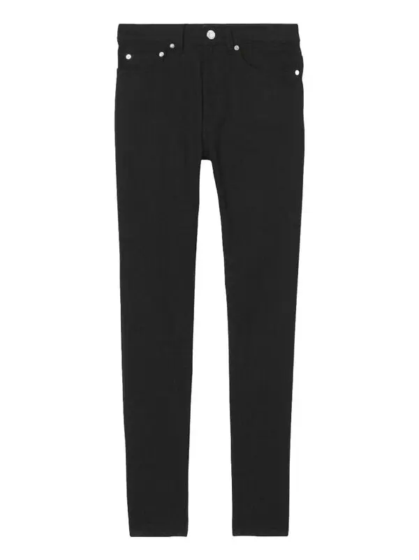 Burberry Mid-rise Skinny Jeans - Black