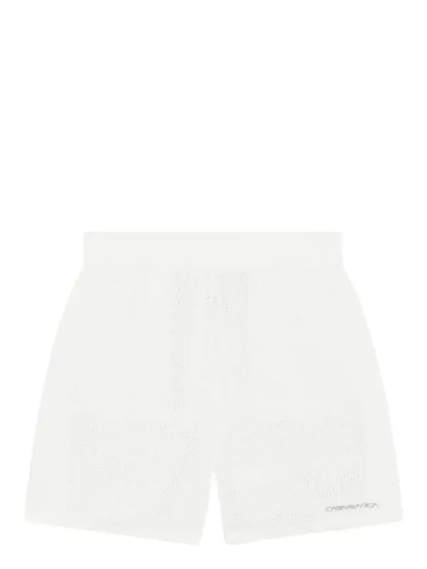 Casablanca Mesh Shorts - White