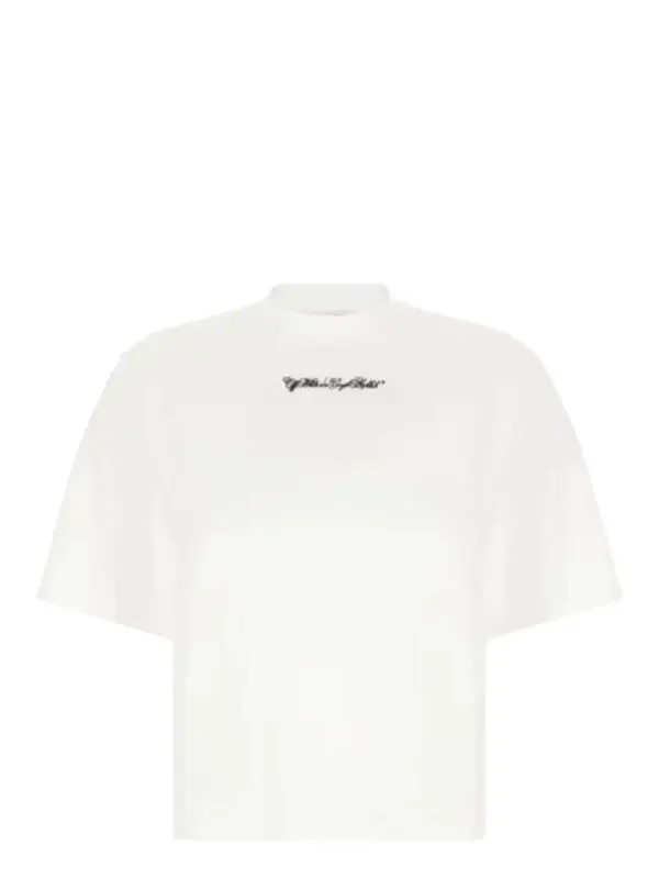 Off-White Script Arrow T-shirt - White