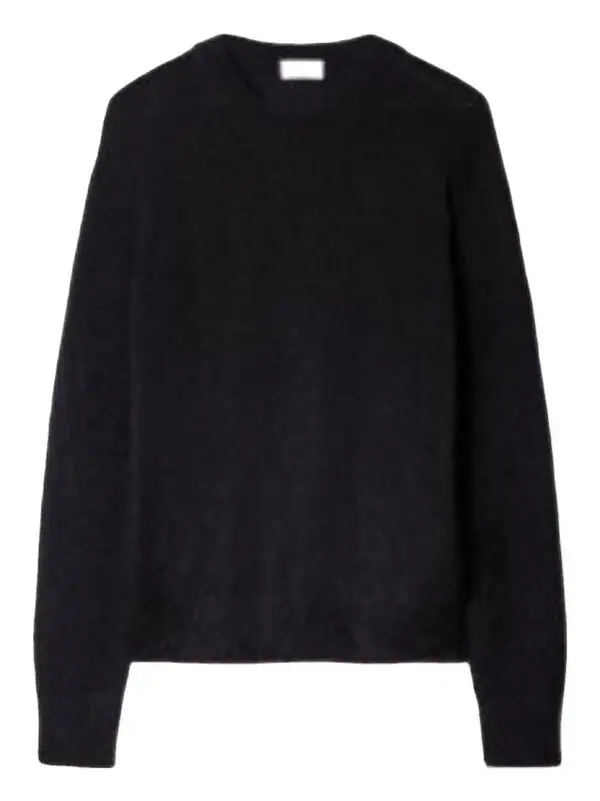 Off-White Arrow Motif Crewneck Jumper - Black